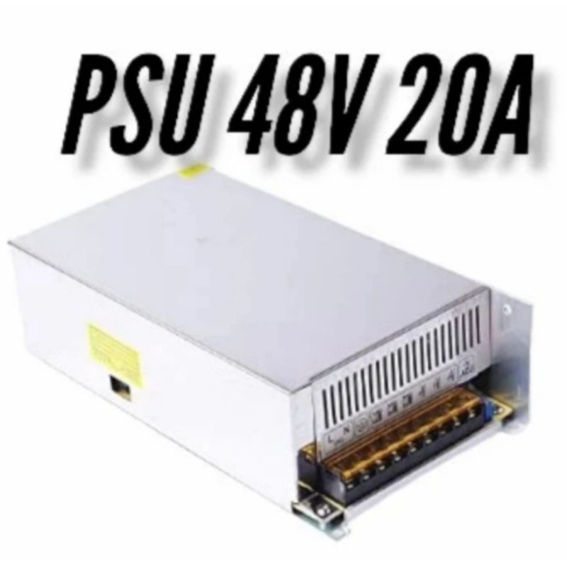 Jual Switching Power Supply PSU 48V 20A High Quality, 48 Volt 20 Ampere ...