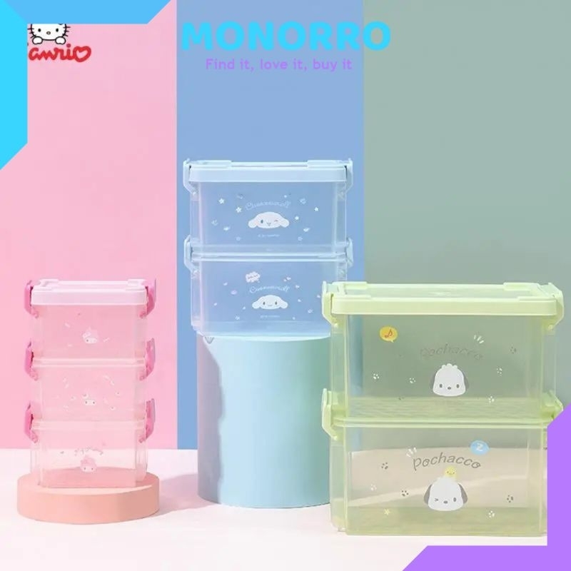 Jual Miniso Storage Box Sanrio Cinnamoroll Melody Pochacco | Shopee ...