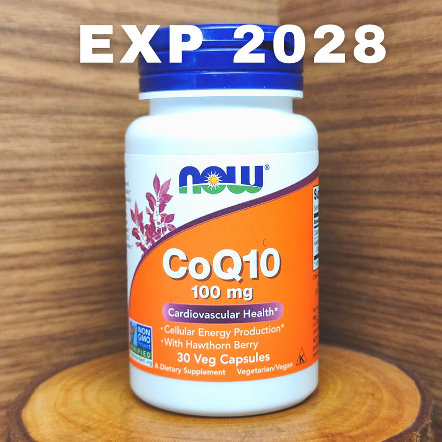 Jual NOW Foods, CoQ10 100 mg isi 30 VegCapsule / 50 Veg capsule | Shopee Indonesia