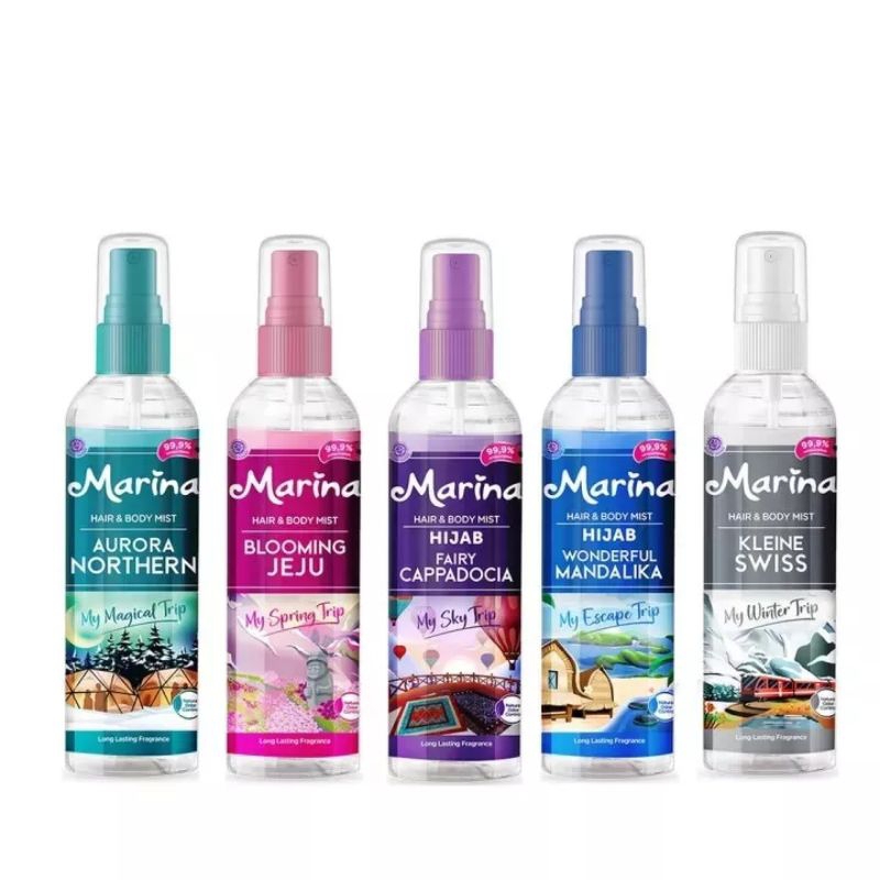 Jual Marina Parfum Body Mist Colognen 100ml | Shopee Indonesia