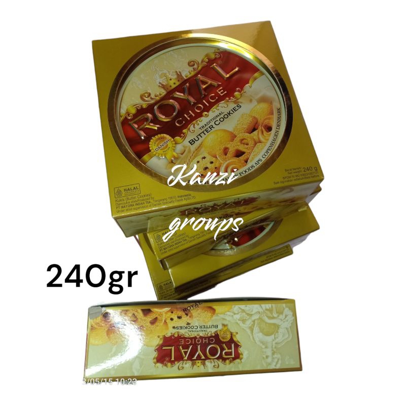 Jual royal choice traditional butter cookies 240gr | parsel hampers kue ...
