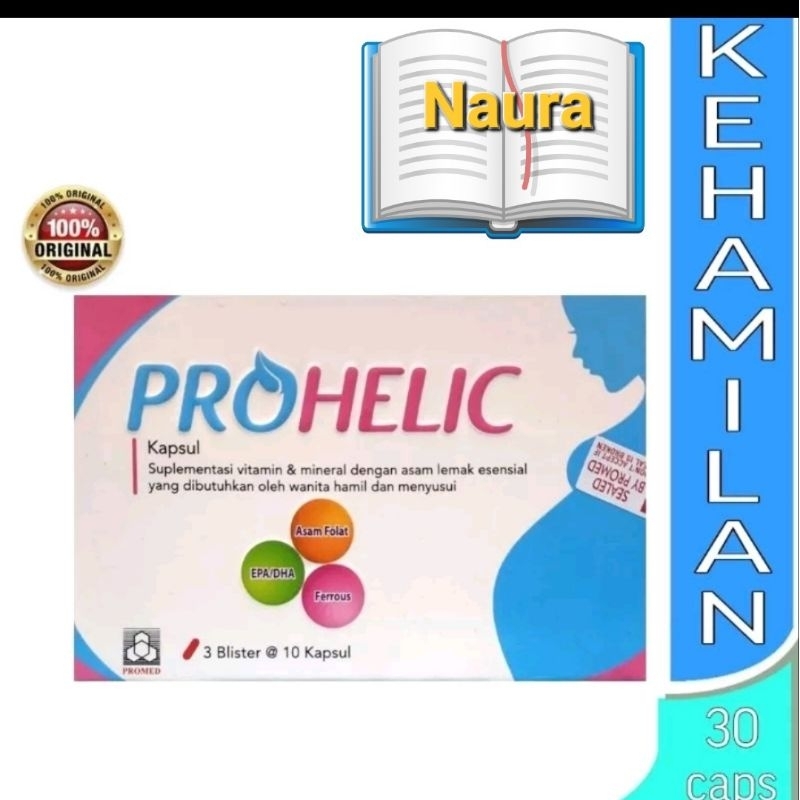 Jual PROHELIC SUPLEMEN KEHAMILAN | Shopee Indonesia