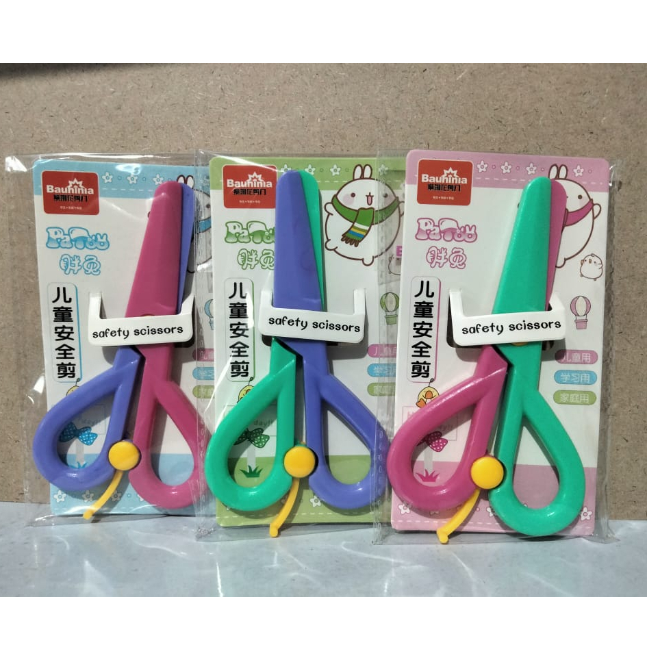 Jual Gunting kertas anak / Children scissors / Gunting khusus anak ...