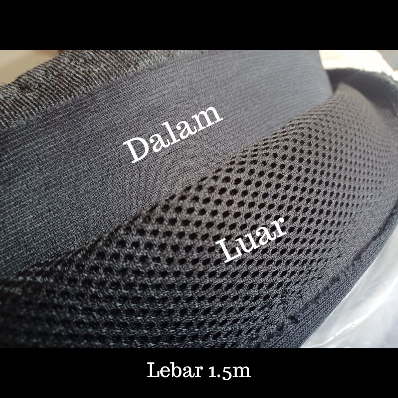 Jual Kain jala mesh || Double mesh || Kain jaring || Bahan topi dinas ...