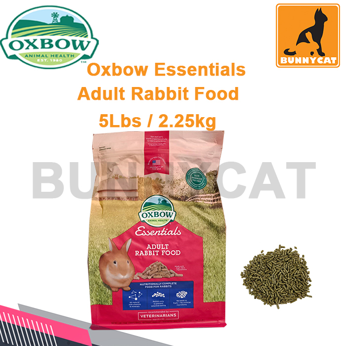 Jual Makanan Kelinci OXBOW ADULT & young Rabbit 5 lb Rabbit Food Pellet ...