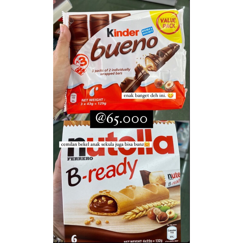 Jual Jastip Malaysia (Kinder bueno) | Shopee Indonesia