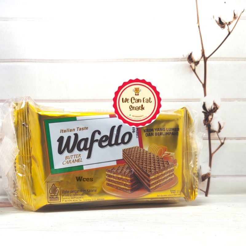 Jual Roma Wafello Italian Wafer All Varian 37,5gr (isi 10pcs) | Shopee ...
