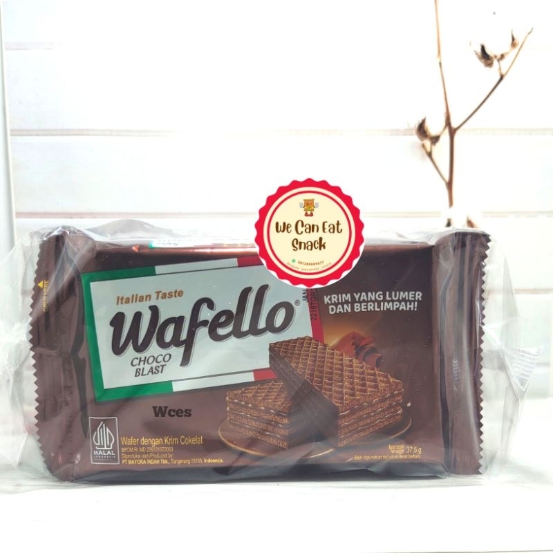 Jual Roma Wafello Italian Wafer All Varian 37,5gr (isi 10pcs) | Shopee ...