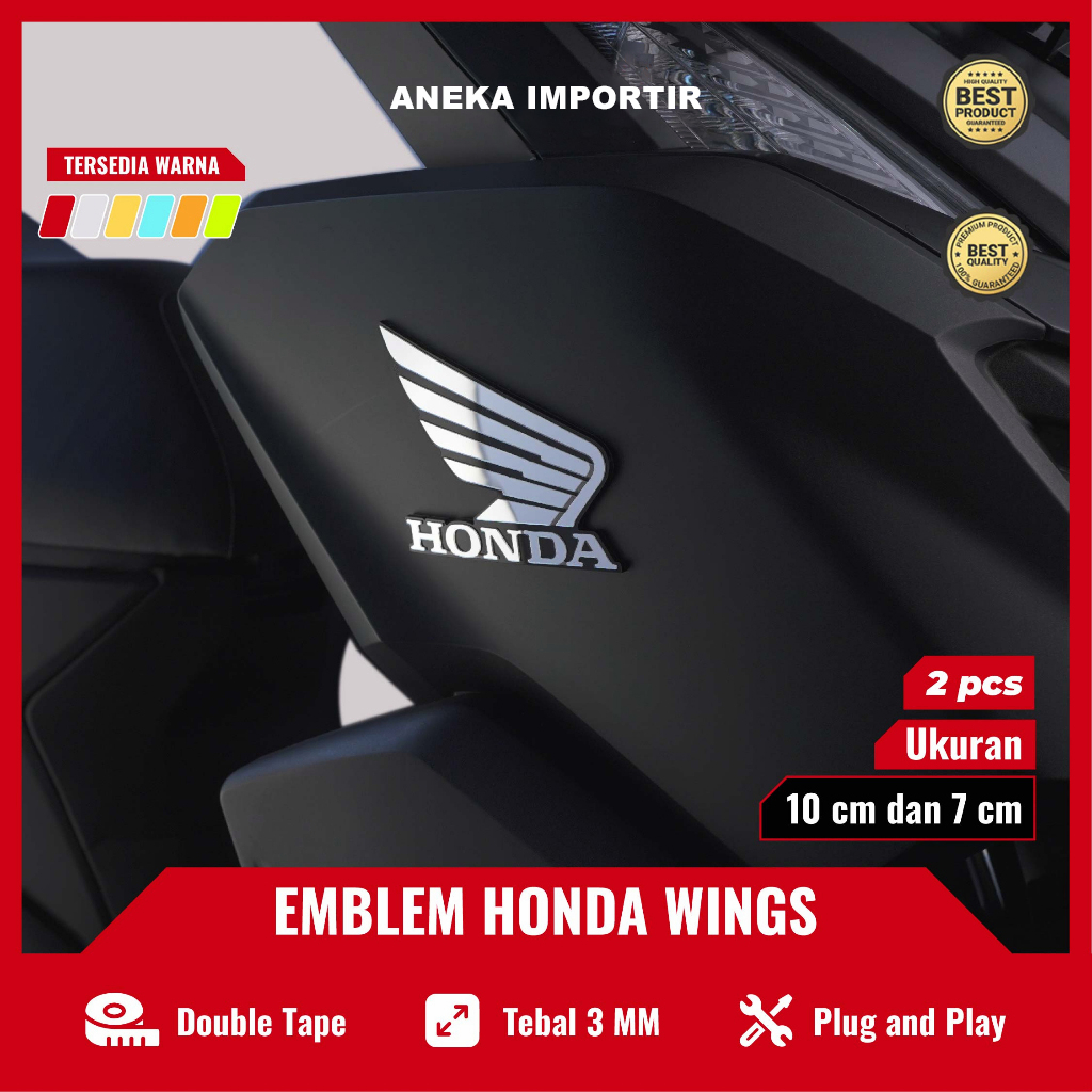Jual Emblem Logo Vario dan Honda / Stiker Logo Vario / Logo Tempel ...