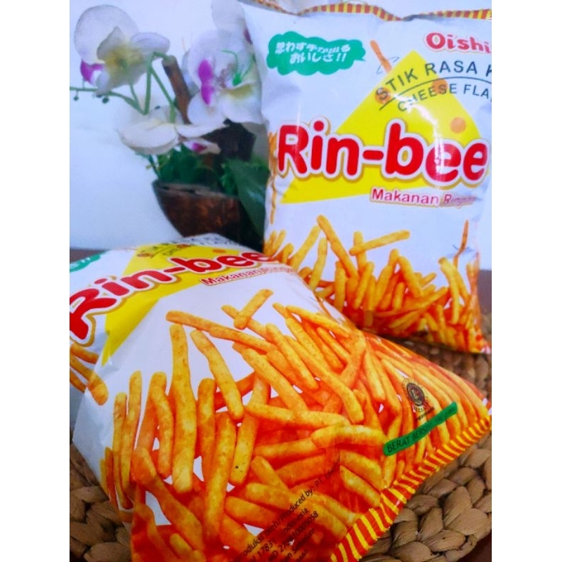 Jual OISHI RINBEE MAKANAN RINGAN BENTUK STIK RASA KEJU (CHEESE FLAVOR ...