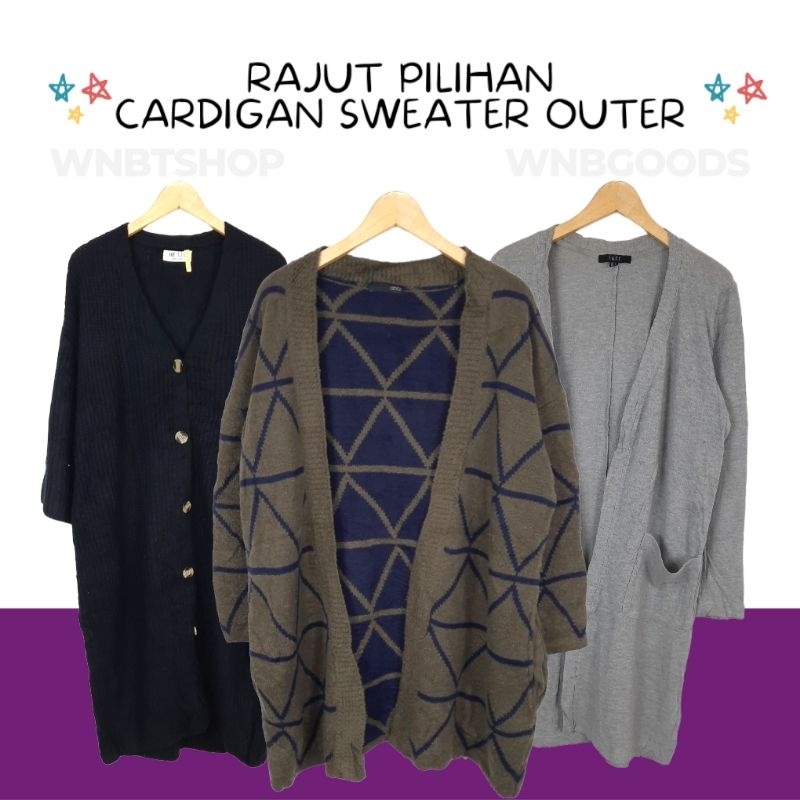 Jual [Pilihan 3] CARDIGAN OUTER TEBAL LUCU IMUT GEMOY MURAH | Shopee ...
