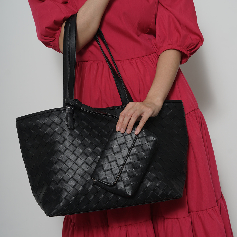 Jual RYANA - Adeeva Black Bag / Totebag Wanita / Handbag | Shopee Indonesia