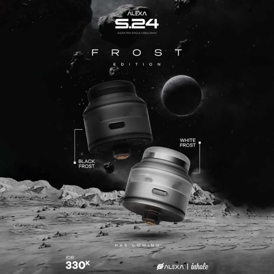 Jual RDA ALEXA S24 FROST EDITION 24MM 100% AUTHENTIC | Shopee Indonesia
