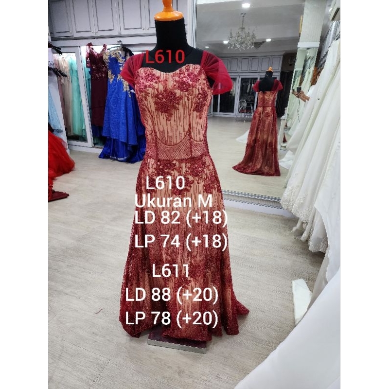 Jual GAUN PENGANTIN / WEDDING GOWN PRELOVED /GAUN PESTA/BRIDE ...