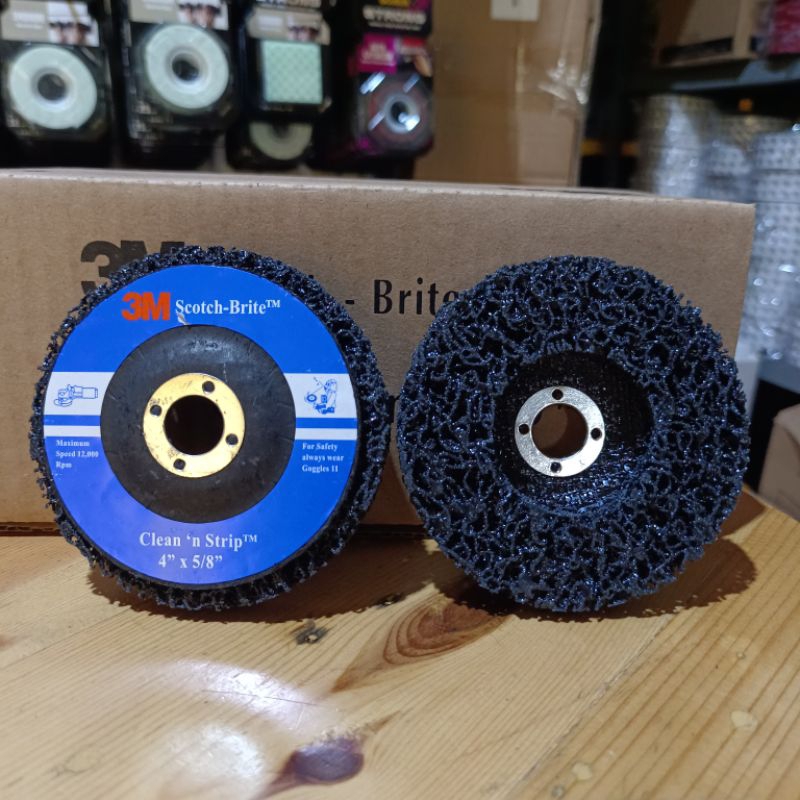 Jual 3M Scotch-Brite Clean 'n Strip Disc 4 in x5/8 in | Shopee Indonesia