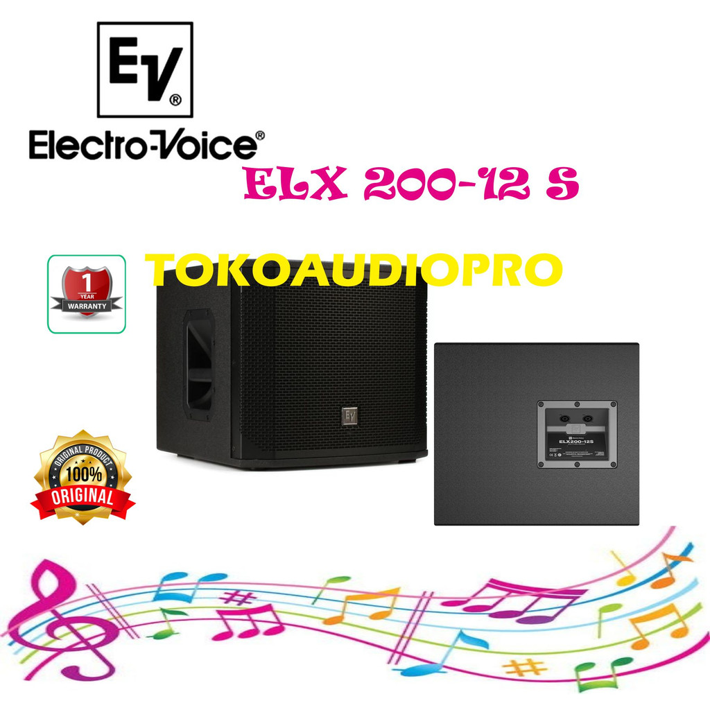 Jual Sub Electro Voice ELX200 12S 12 Inch Passive Subwoofer Pasif Elx-200-12S | Shopee Indonesia