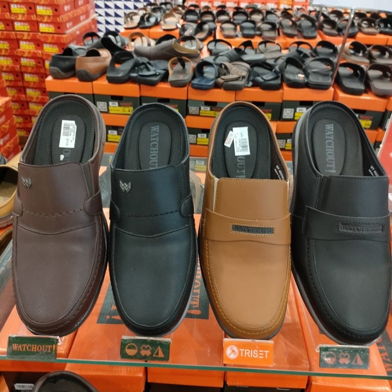 Jual SEPATU SLOP WATCHOUT NEW ARRIVAL (39-44) | Shopee Indonesia