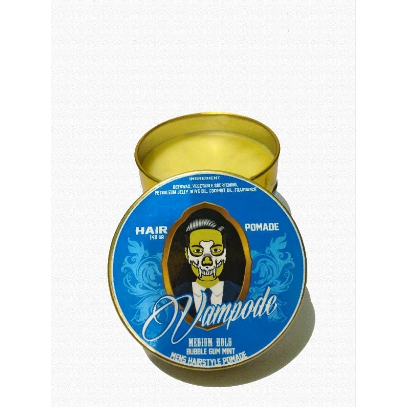 Jual Pomade Minyak Rambut Vampode Bubble Gum Mint Beeswax | Shopee ...