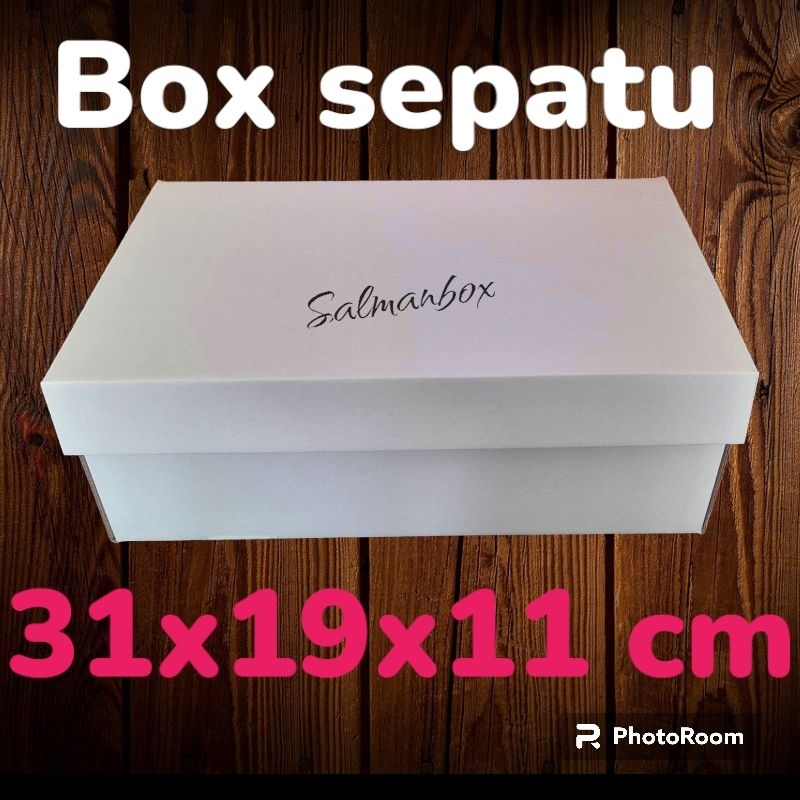 Jual BOX SEPATU/DUS SEPATU/KARDUS SEPATU/KOTAK SEPATU SIZE 31x19x11 cm ...