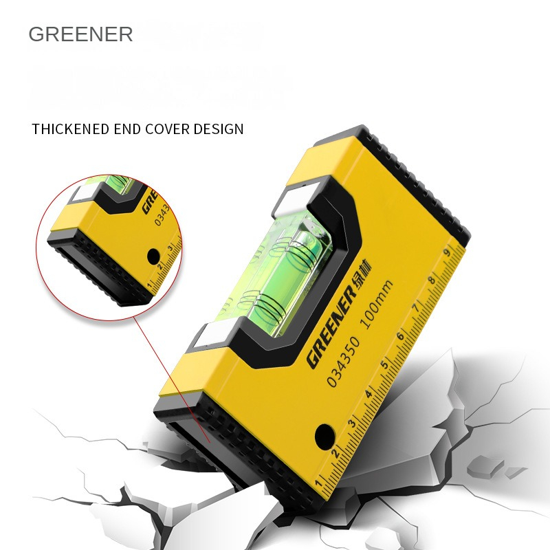 Jual GREENER Spirit Level Waterpass 100MM - 1000MM Magnet Akurat ...