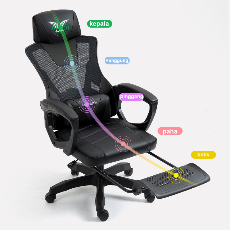 Jual AJHH Kursi Gaming Kursi Kantor Kursi Hidrolik Putar Kursi Kerja ...