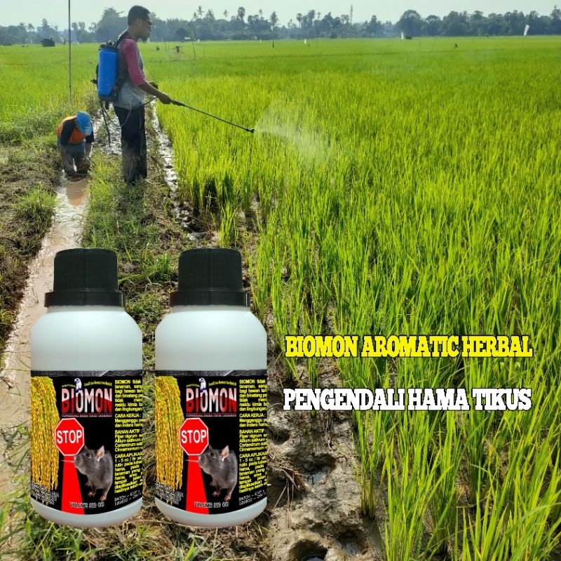 Jual Biomon Aromatic Herbal Alami | Pengendali Hama Tikus | Ampuh ...