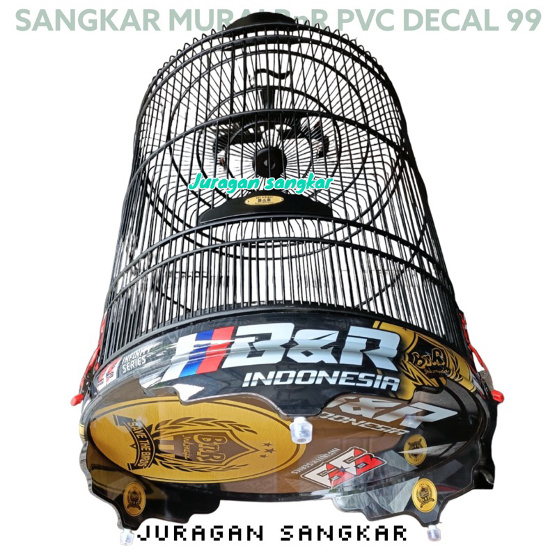 Jual SANGKAR KANDANG MURAI PVC BnR 99 INFINITY SERIES | Shopee Indonesia