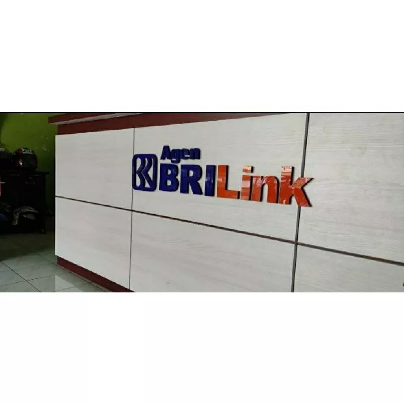 Jual logo bri link huruf timbul akrilik | Shopee Indonesia