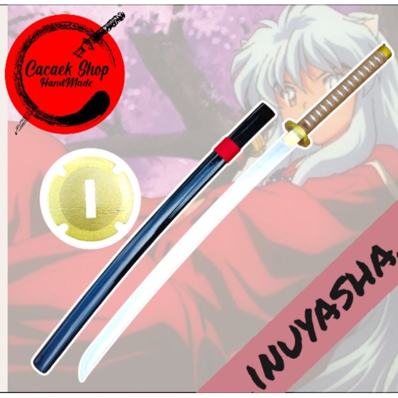 Jual pedang kayu inuyasha cosplay anime | Shopee Indonesia