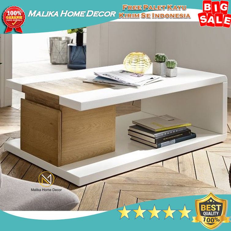 Jual MT17 meja tamu coffe table meja serbaguna meja kopi meja sofa ...
