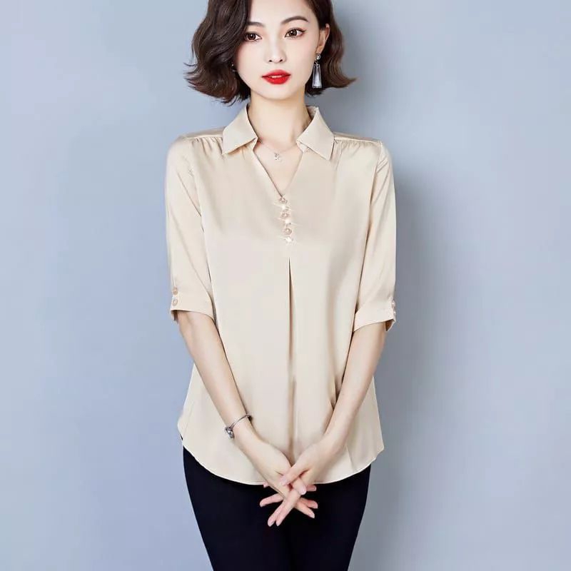 Jual ATASAN SYAKILA KARA V NECK BLOUSE BAJU WANITA DESIGN BARU DENGAN ... Jual ATASAN SYAKILA KARA V NECK BLOUSE BAJU WANITA DESIGN BARU DENGAN ...