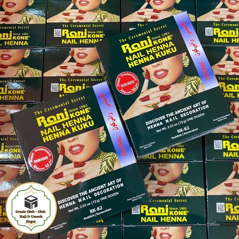 Jual RANI KONE I HENNA KUKU I PACAR KUKU I PEWARNA KUKU | Shopee Indonesia