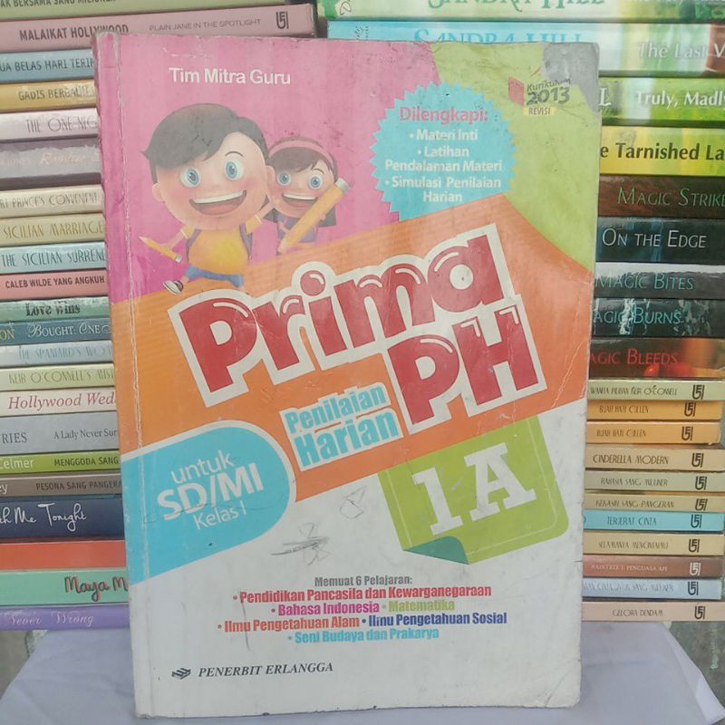 Jual Buku Prima PH atau Penilaian harian untuk siswa SD Kelas 1A semester 1 penerbit Erlangga ...