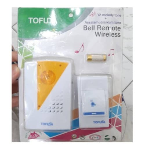 Jual Wireless Door Bell / Bel Pintu Tanpa Kabel Bel Rumah Bel Listrik ...