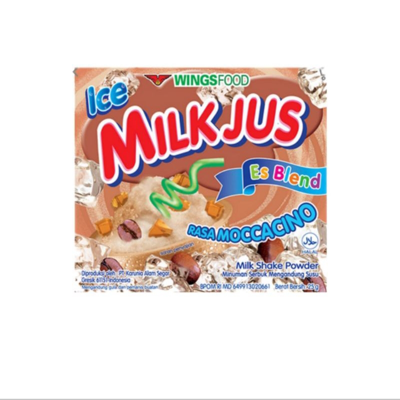 Jual Milkjus Es Blend - Milk Jus Minuman Serbuk Instan Kemasan Renceng ...