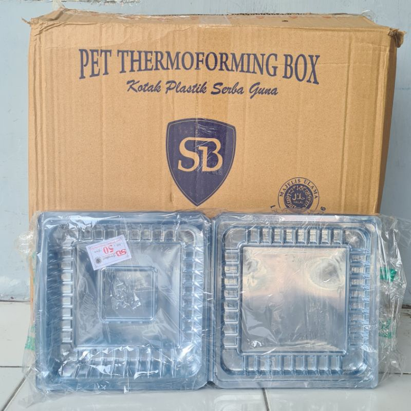 Jual [1 Dus] Mika Plastik Kotak Makan SB 1 SB 1A isi 300pcs 500pcs ...