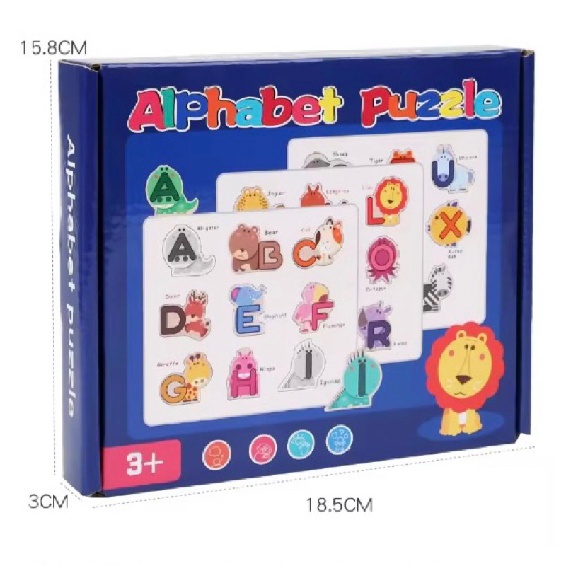 Jual NM083 - Mainan Edukasi Anak Huruf ABC Binatang / Animal Alphabet ...