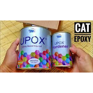 Jual Cat Lantai Epoxy UPOX 0.9L Warna Transparant Clear UPOX Danapaint ...