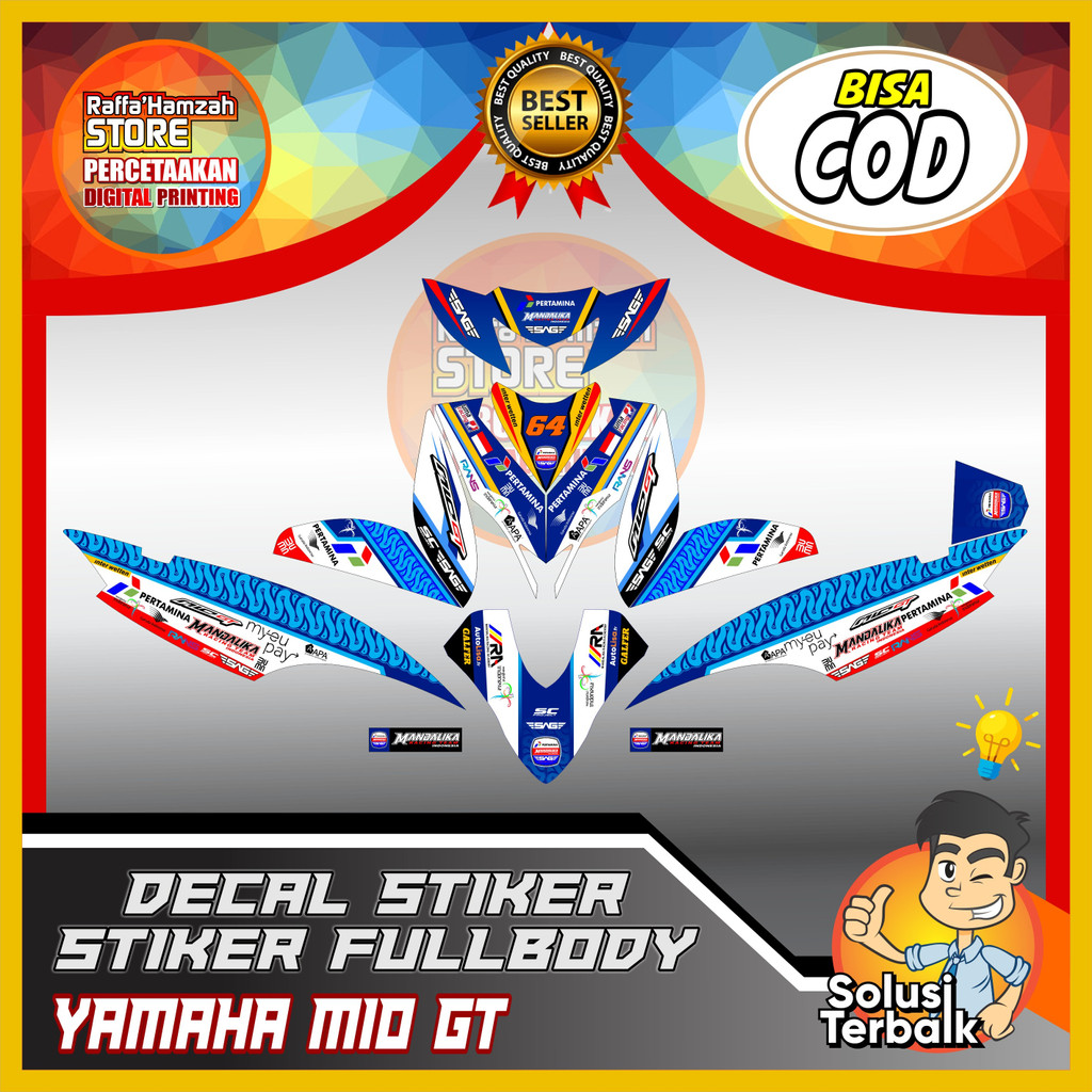 Jual Decal Sticker Fullbody - Stiker Striping Fullbody- Dekal Stiker ...