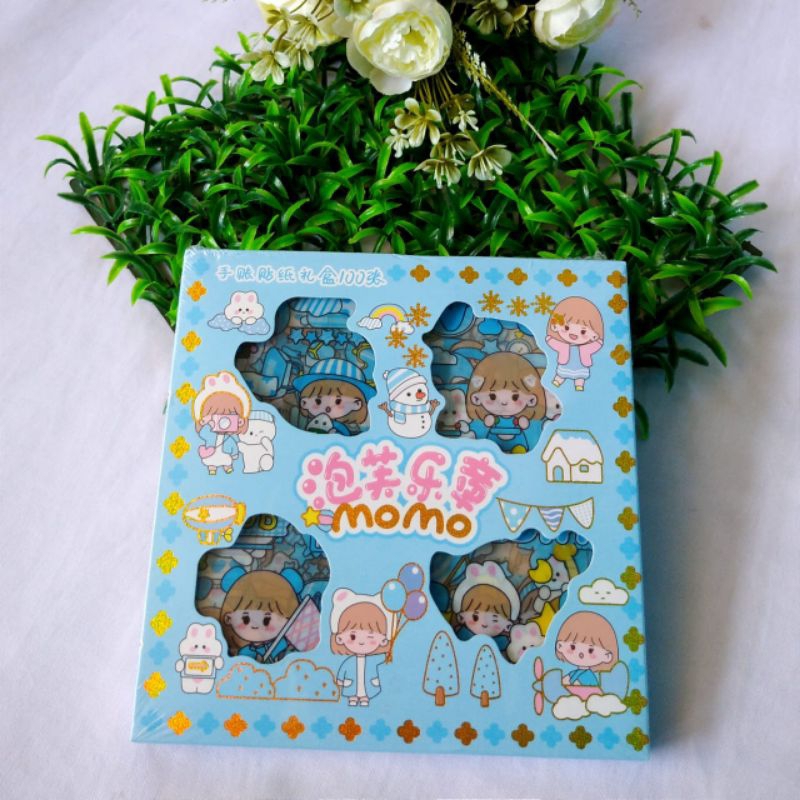 Jual Sticker Momo Viral/sticker buku/sticker mainan/sticker bagus ...