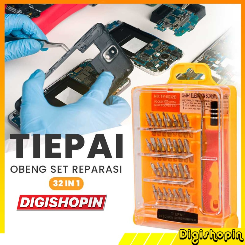 Jual Tool Box Obeng Set Reparasi 32 in 1 - Model E Tool Box Reaparasi Obeng Serbaguna | Shopee ...