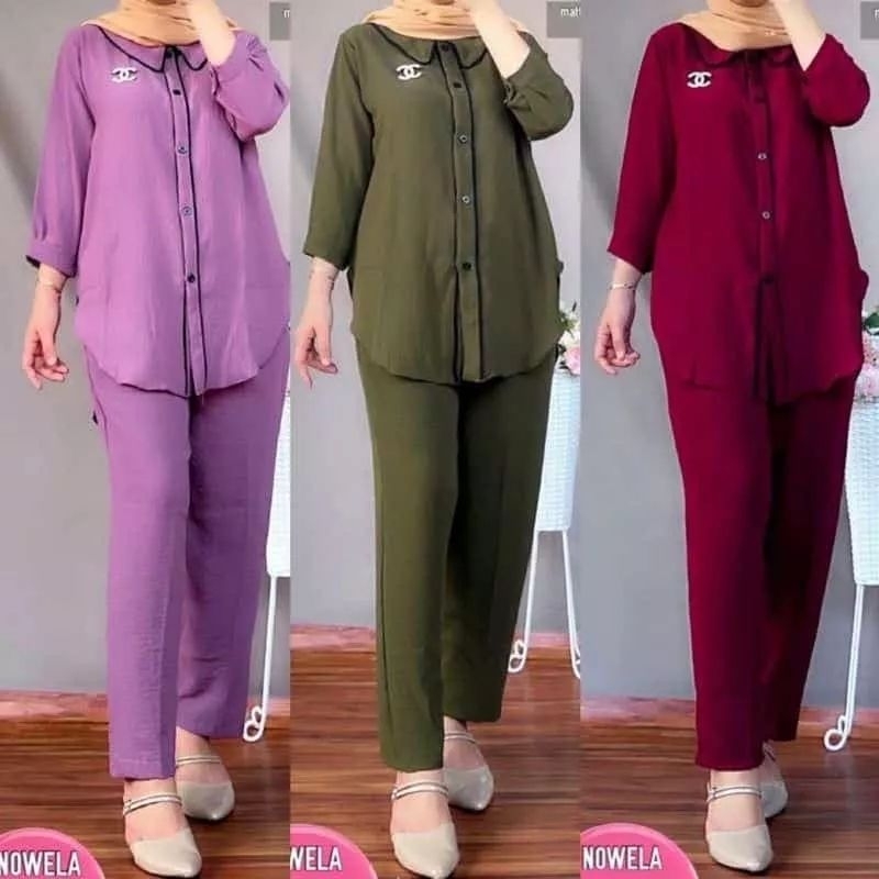 Jual SETELAN WANITA TERBARU ONE SET WANITA DEWASA KEKINIAN/BAJU WANITA TERLARIS SETELAN GIGA ...