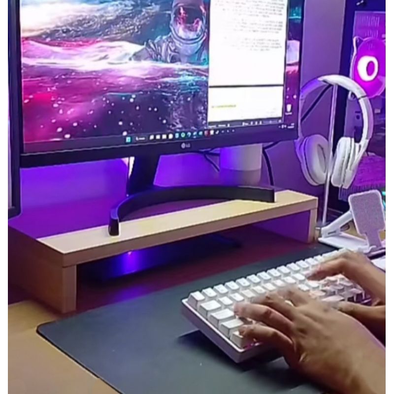 Jual RAK MEJA LAPTOP/ RAK MONITOR KOMPUTER / RAK MEJA | Shopee Indonesia