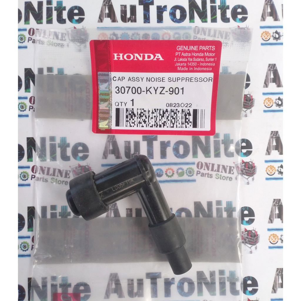 Jual CAP ASSY NOISE SUPPRESSOR NGK 30700-KYZ-901 Cop Busi Original ...