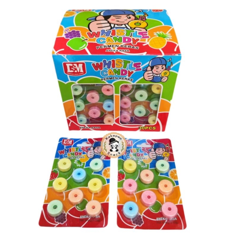 Jual DSM WHISTLE CANDY BOX ISI 30 | Shopee Indonesia