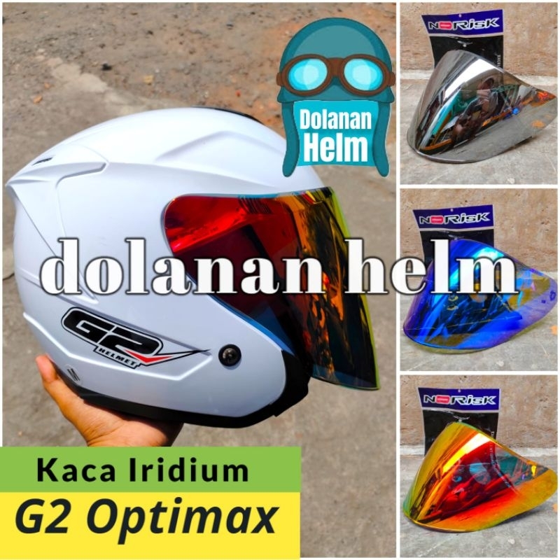 Jual Kaca Helm G2 Optimax Visor Helmet Flat Venom Open G2 Optimax ...