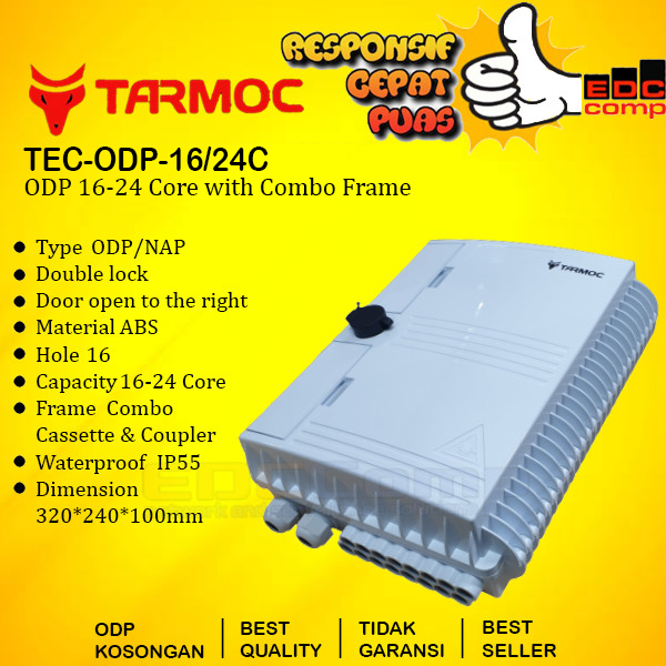 Jual Tarmoc ODP 8/16/24 Core Double Lock COMBO|Doubel Lock ODP 8 16 24C ...