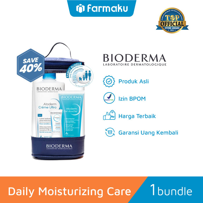 Jual Bioderma Family Bundle Daily Moisturizing Care | Shopee Indonesia