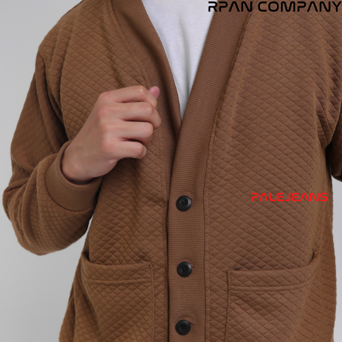 Jual PaleJeans Comfy Cardigan Motif Diamond RPAN.CO Pria / Cardigan ...