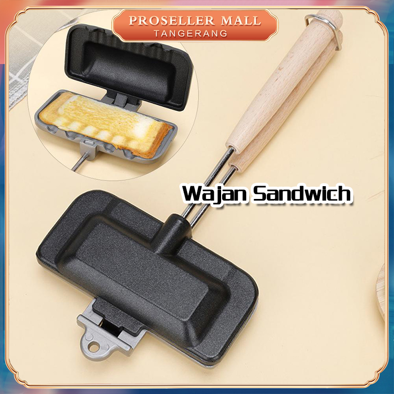 Jual Sandwich Sosis Waffle Maker / Cetakan Sandwich Waffle Panjang ...